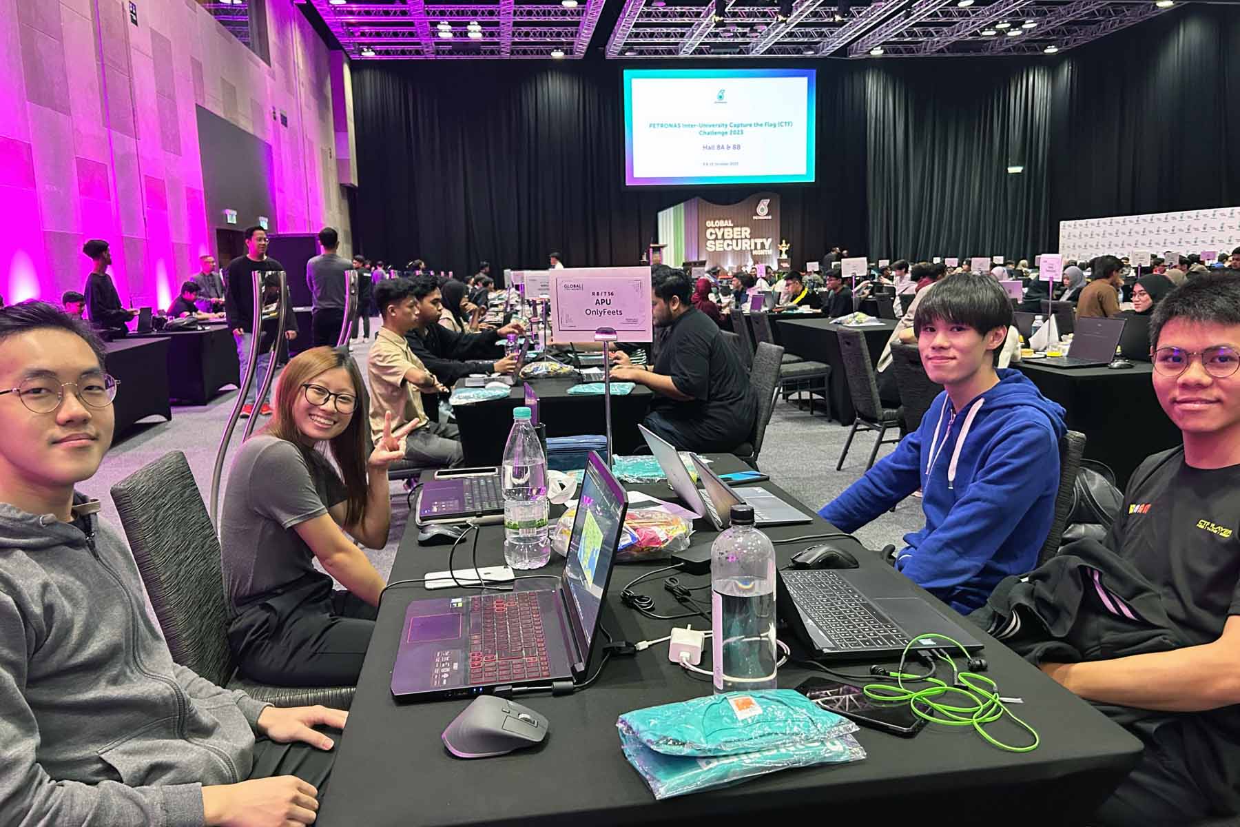 APU Cyber Security Teams Top the Charts at PETRONAS CTF 2023 | APU